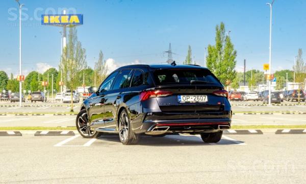 Black Skoda Octavia 2020 in Riga, with an engine capacity of 2.00 L and mileage of 277 thousand km for 18390 €, photo 8 on AUTOMOTO.COM.LV