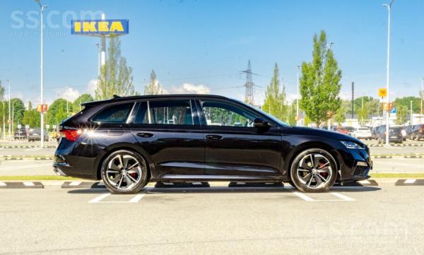Black Skoda Octavia 2020 in Riga, with an engine capacity of 2.00 L and mileage of 277 thousand km for 18390 €, photo 9 on AUTOMOTO.COM.LV