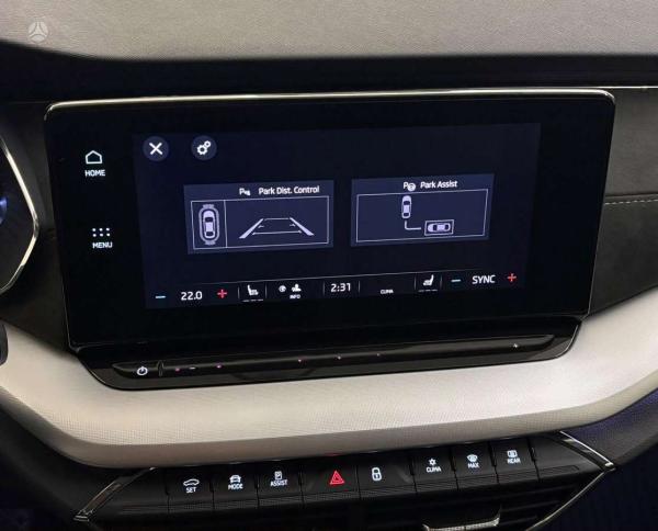 Black Skoda Octavia 2020 in Marijampole, with an engine capacity of 1.97 L and mileage of 187 thousand km for 14850 €, photo 8 on AUTOMOTO.COM.LV