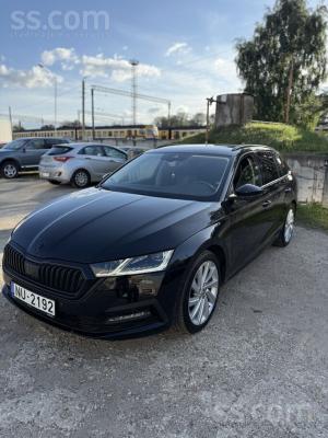 Black Skoda Octavia 2020 in Riga, with an engine capacity of 2.00 L and mileage of 212 thousand km for 14999 €, photo  on AUTOMOTO.COM.LV
