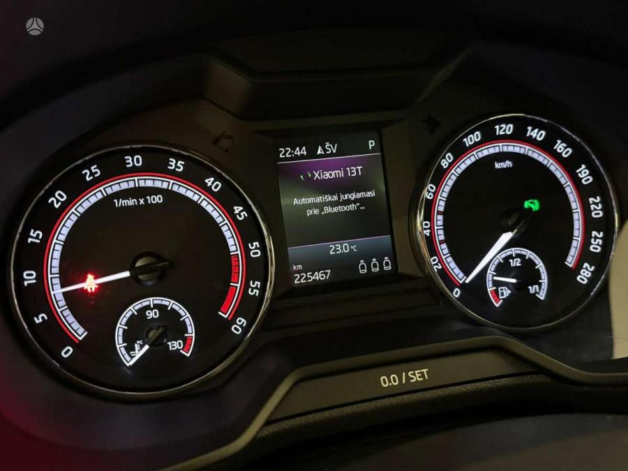 Black Skoda Octavia 2020 in Marijampole, with an engine capacity of 1.97 L and mileage of 226 thousand km for 14450 €, photo 20 on AUTOMOTO.COM.LV