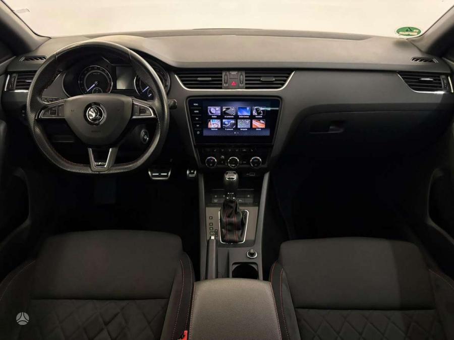 Black Skoda Octavia 2020 in Marijampole, with an engine capacity of 1.97 L and mileage of 226 thousand km for 14450 €, photo 21 on AUTOMOTO.COM.LV