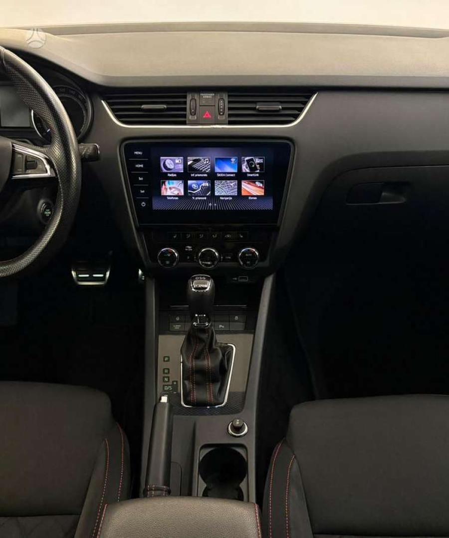 Black Skoda Octavia 2020 in Marijampole, with an engine capacity of 1.97 L and mileage of 226 thousand km for 14450 €, photo 24 on AUTOMOTO.COM.LV