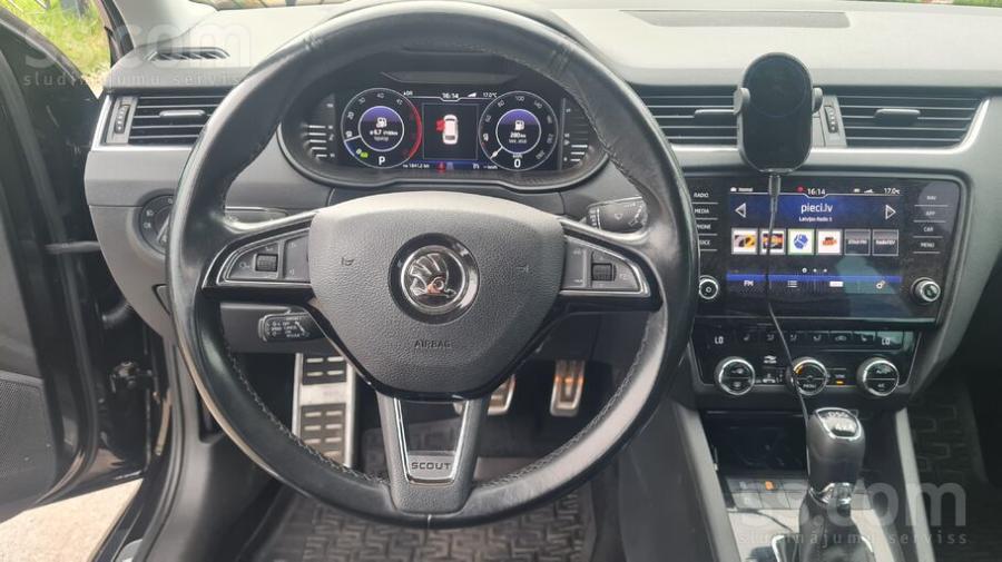Melns Skoda Octavia 2020 Rīga, ar dzinēja tilpumu 2.00 L un nobraukumu 190 tūkst. km par 15800 €, foto 14 vietnē AUTOMOTO.COM.LV