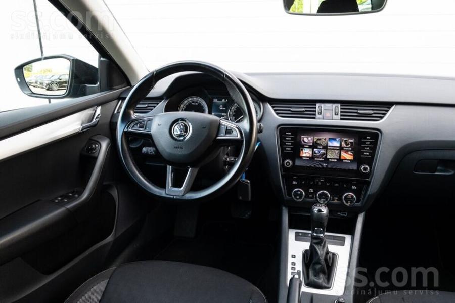 Black Skoda Octavia 2020 in Riga, with an engine capacity of 2.00 L and mileage of 187 thousand km for 11950 €, photo 10 on AUTOMOTO.COM.LV