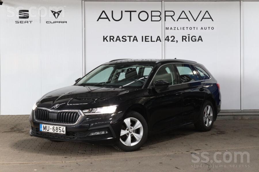Black Skoda Octavia 2021 in Riga, with an engine capacity of 1.50 L and mileage of 99 thousand km for 2200 €, photo 1 on AUTOMOTO.COM.LV