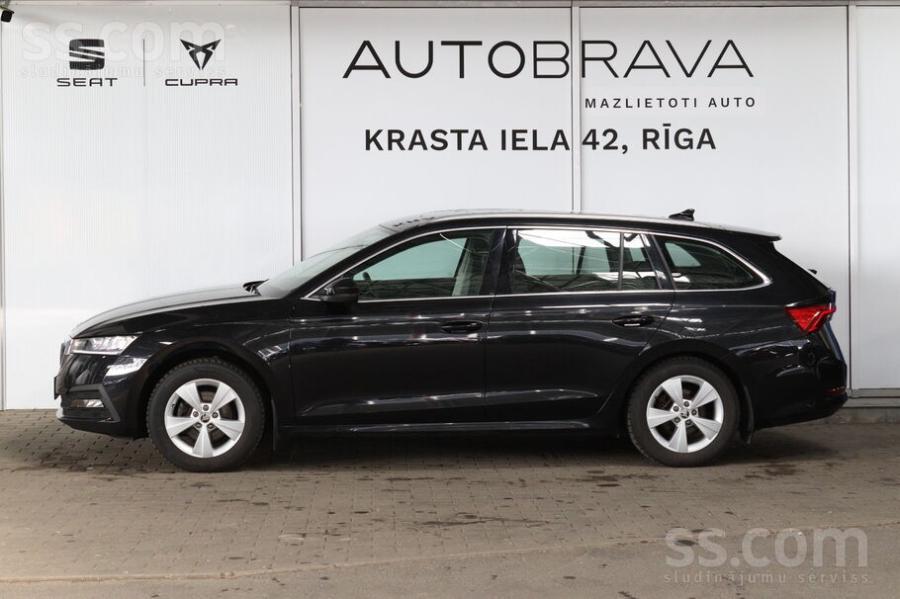 Black Skoda Octavia 2021 in Riga, with an engine capacity of 1.50 L and mileage of 99 thousand km for 2200 €, photo 4 on AUTOMOTO.COM.LV