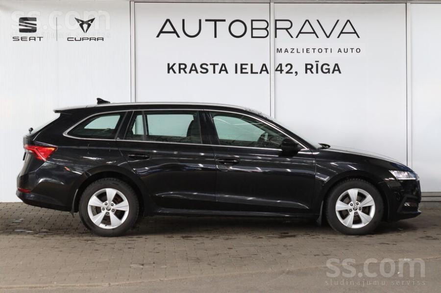 Black Skoda Octavia 2021 in Riga, with an engine capacity of 1.50 L and mileage of 99 thousand km for 2200 €, photo 5 on AUTOMOTO.COM.LV