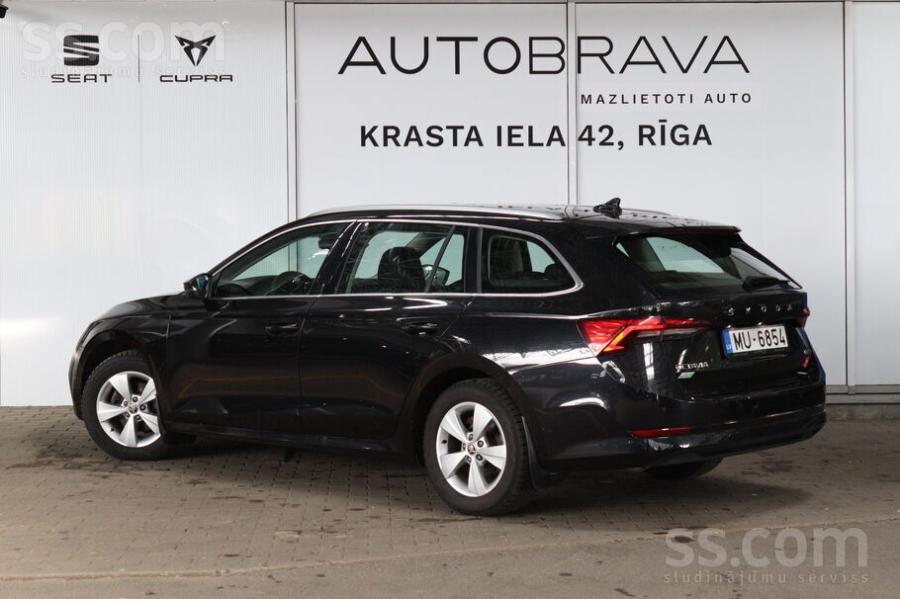 Black Skoda Octavia 2021 in Riga, with an engine capacity of 1.50 L and mileage of 99 thousand km for 2200 €, photo 8 on AUTOMOTO.COM.LV
