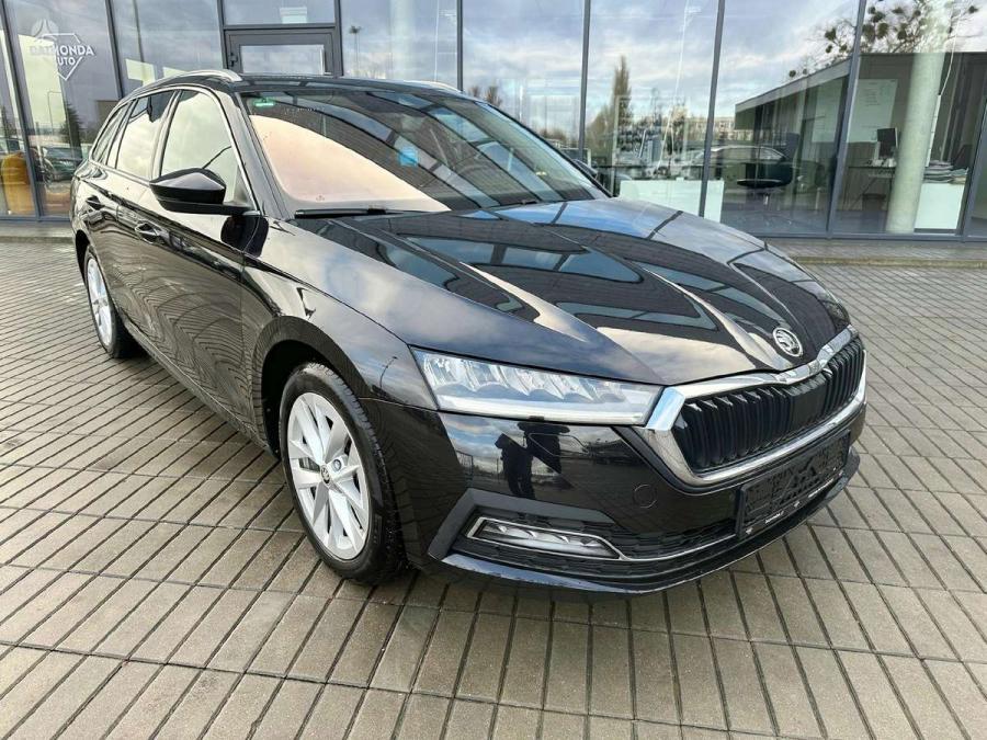 Melns Skoda Octavia 2021 Kauņa, ar dzinēja tilpumu 1.50 L un nobraukumu 222 tūkst. km par 15400 €, foto 2 vietnē AUTOMOTO.COM.LV