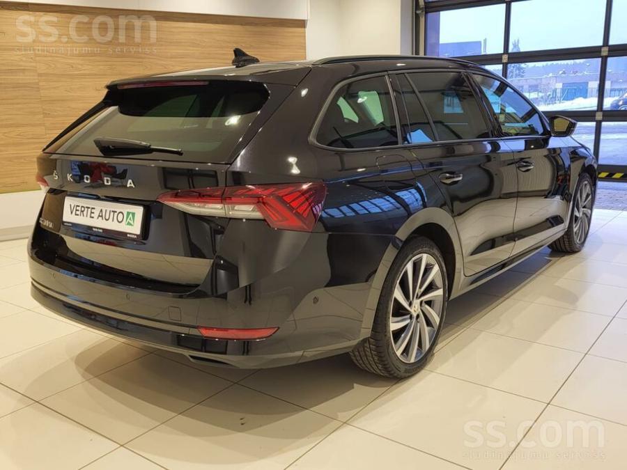 Black Skoda Octavia 2021 in Riga, with an engine capacity of 2.00 L and mileage of 132 thousand km for 21990 €, photo 6 on AUTOMOTO.COM.LV