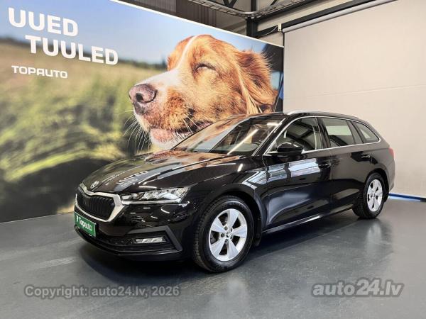 Melns Skoda Octavia 2021 Tallina, ar dzinēja tilpumu 1.50 L un nobraukumu 59 tūkst. km par 21800 €, foto 1 vietnē AUTOMOTO.COM.LV