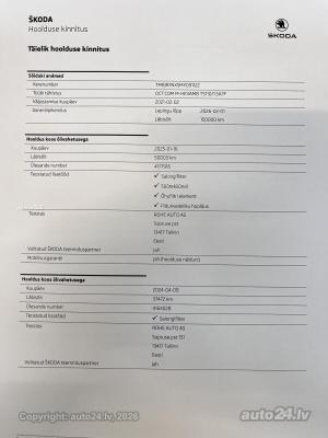 Черный Шкода Октавия 2021 в Таллин, объемом двигателя 1.50 л и пробегом 59 тыс. км за 21800 €, фото 14 на AUTOMOTO.COM.LV