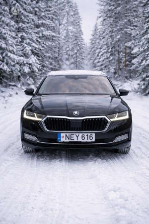 Black Skoda Octavia 2021 in Vilnius, with an engine capacity of 1.50 L and mileage of 110 thousand km for 15900 €, photo  on AUTOMOTO.COM.LV