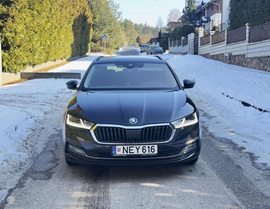 Melns Skoda Octavia 2021 Viļņa, ar dzinēja tilpumu 1.50 L un nobraukumu 110 tūkst. km par 15900 €, foto 4 vietnē AUTOMOTO.COM.LV