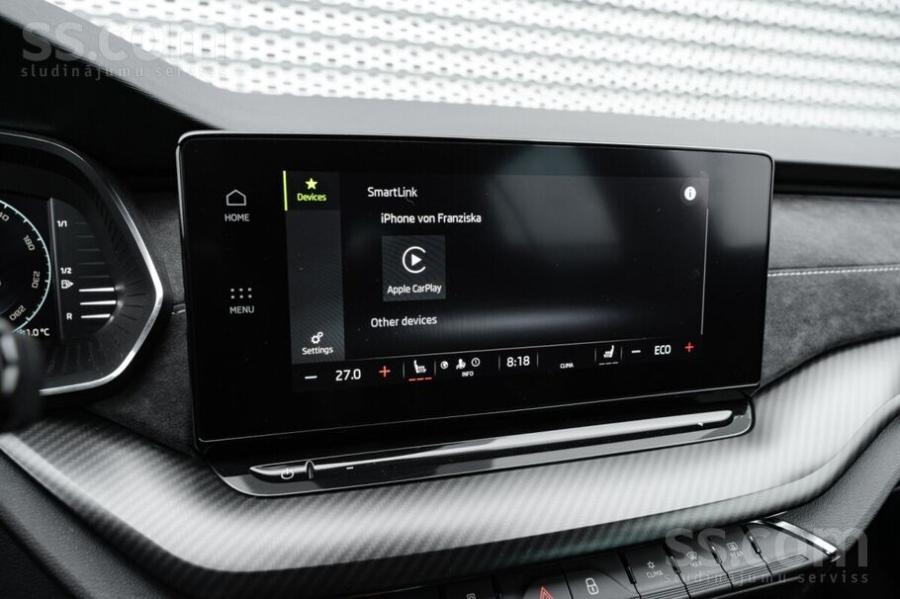 Melns Skoda Octavia 2021 Rīga, ar dzinēja tilpumu 1.40 L un nobraukumu 93 tūkst. km par 25500 €, foto 25 vietnē AUTOMOTO.COM.LV