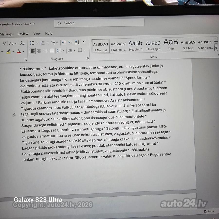 Черный Шкода Октавия 2021 в Таллин, объемом двигателя 1.50 л и пробегом 115 тыс. км за 26000 €, фото 10 на AUTOMOTO.COM.LV