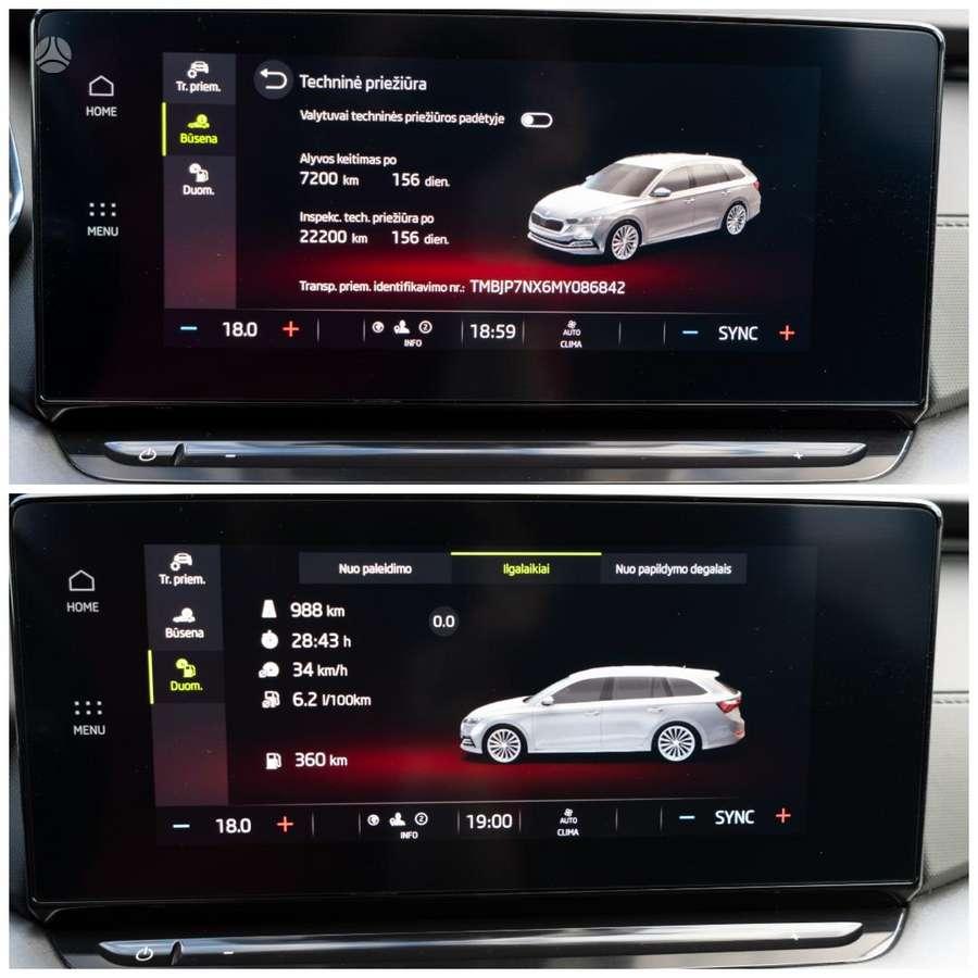 Black Skoda Octavia 2021 in Vilnius, with an engine capacity of 0.00 L and mileage of 250 thousand km for 10900 €, photo 17 on AUTOMOTO.COM.LV