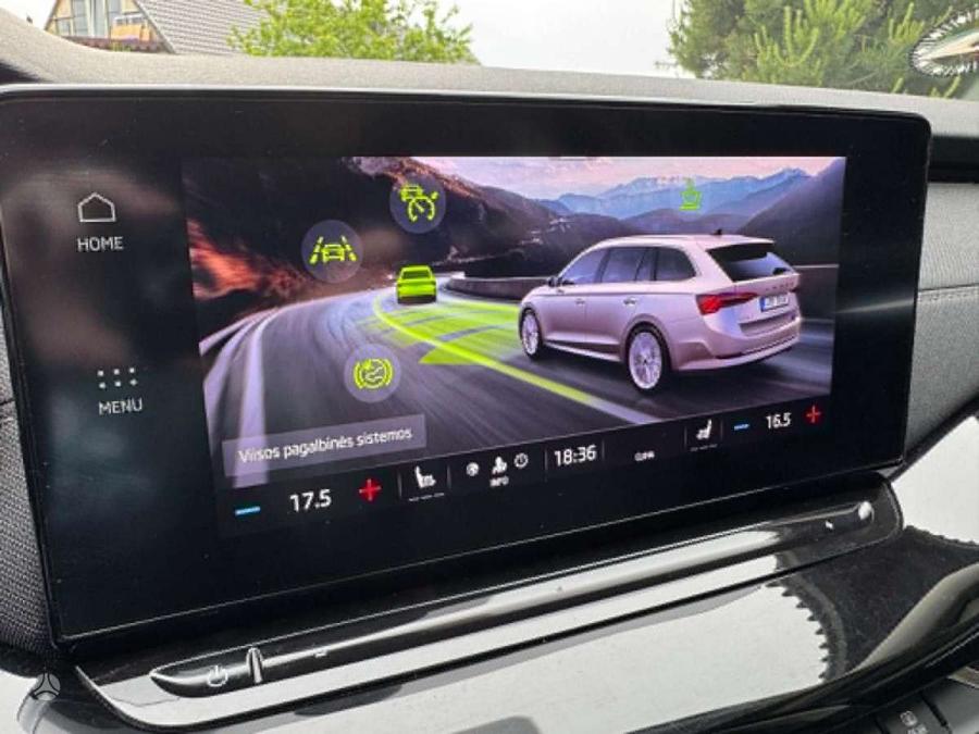Black Skoda Octavia 2021 in Vilnius, with an engine capacity of 1.97 L and mileage of 195 thousand km for 14650 €, photo 23 on AUTOMOTO.COM.LV