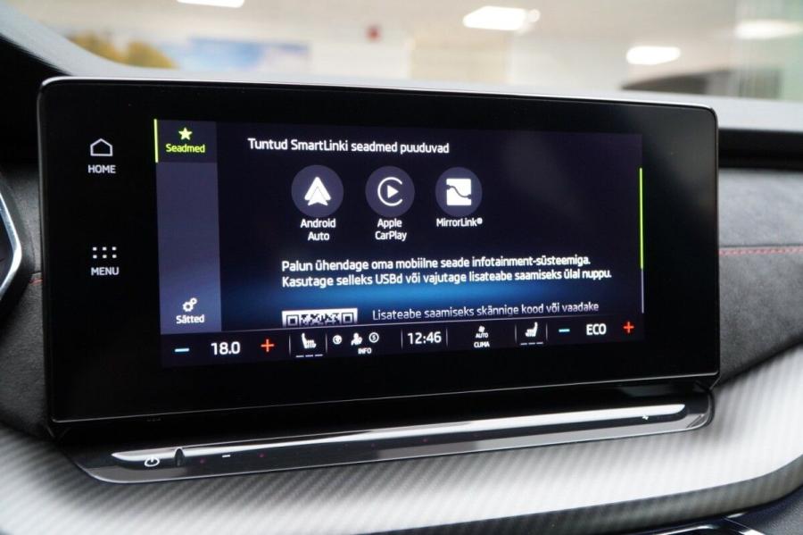 Black Skoda Octavia 2021 in Peetri, with an engine capacity of 1.40 L and mileage of 116 thousand km for 23700 €, photo 20 on AUTOMOTO.COM.LV