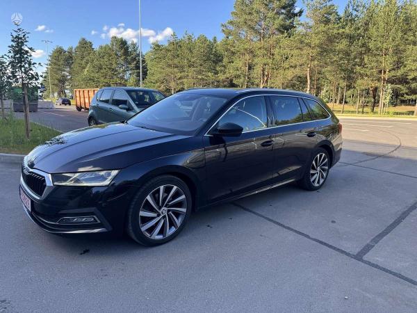 Black Skoda Octavia 2021 in Utena, with an engine capacity of 1.97 L and mileage of 224 thousand km for 15400 €, photo 1 on AUTOMOTO.COM.LV