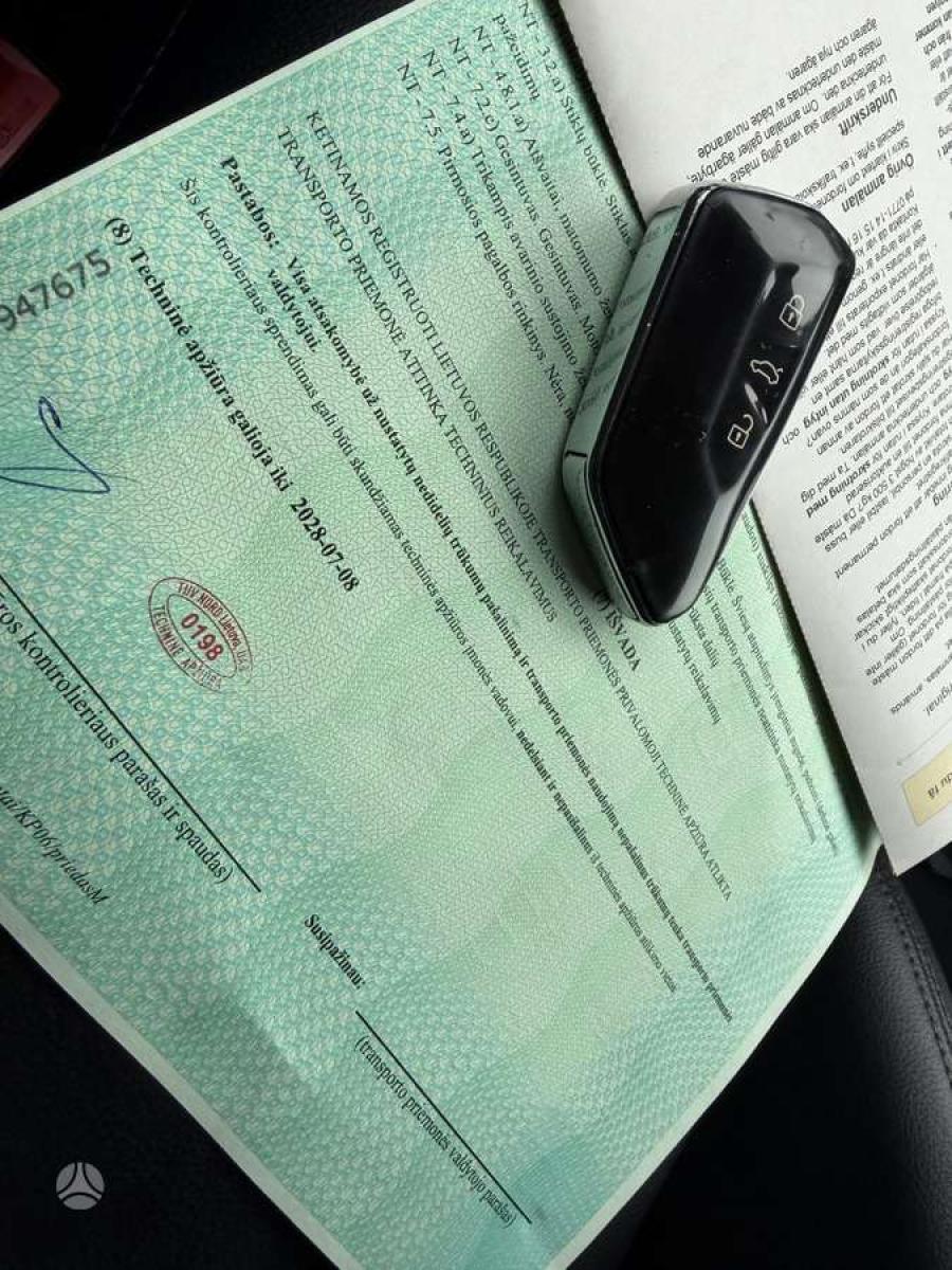 Black Skoda Octavia 2021 in Vilnius, with an engine capacity of 1.97 L and mileage of 211 thousand km for 14000 €, photo 25 on AUTOMOTO.COM.LV