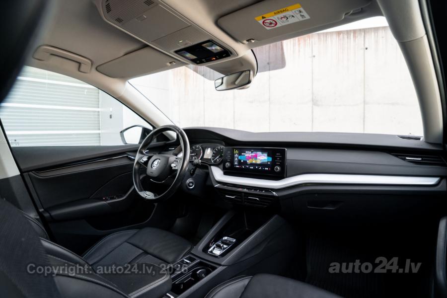 Black Skoda Octavia 2021 in Tartu, with an engine capacity of 1.50 L and mileage of 121 thousand km for 15900 €, photo 4 on AUTOMOTO.COM.LV