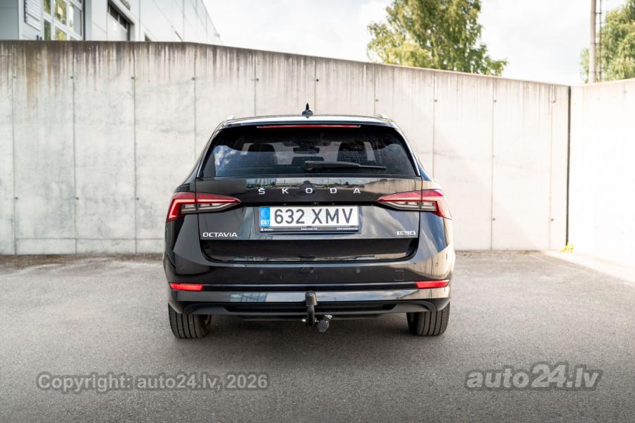 Black Skoda Octavia 2021 in Tartu, with an engine capacity of 1.50 L and mileage of 121 thousand km for 15900 €, photo 6 on AUTOMOTO.COM.LV