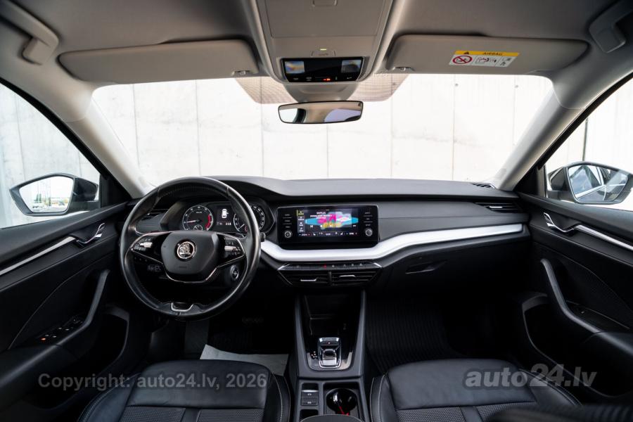 Black Skoda Octavia 2021 in Tartu, with an engine capacity of 1.50 L and mileage of 121 thousand km for 15900 €, photo 8 on AUTOMOTO.COM.LV