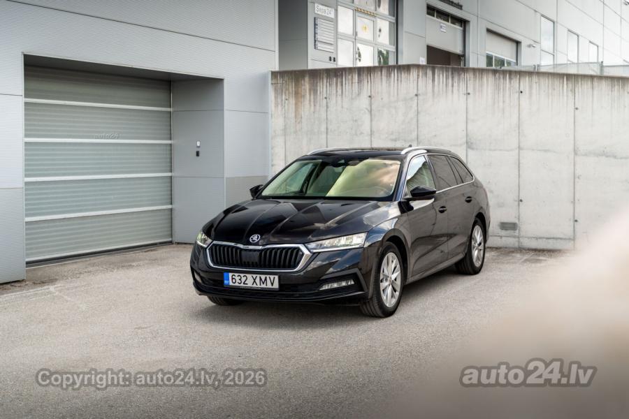 Black Skoda Octavia 2021 in Tartu, with an engine capacity of 1.50 L and mileage of 121 thousand km for 15900 €, photo 9 on AUTOMOTO.COM.LV