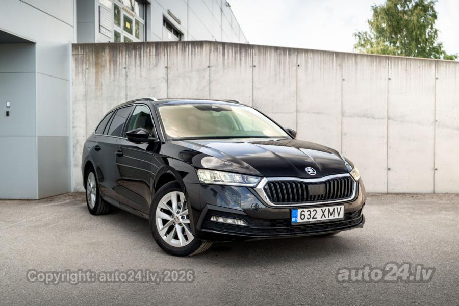 Black Skoda Octavia 2021 in Tartu, with an engine capacity of 1.50 L and mileage of 121 thousand km for 15900 €, photo 13 on AUTOMOTO.COM.LV
