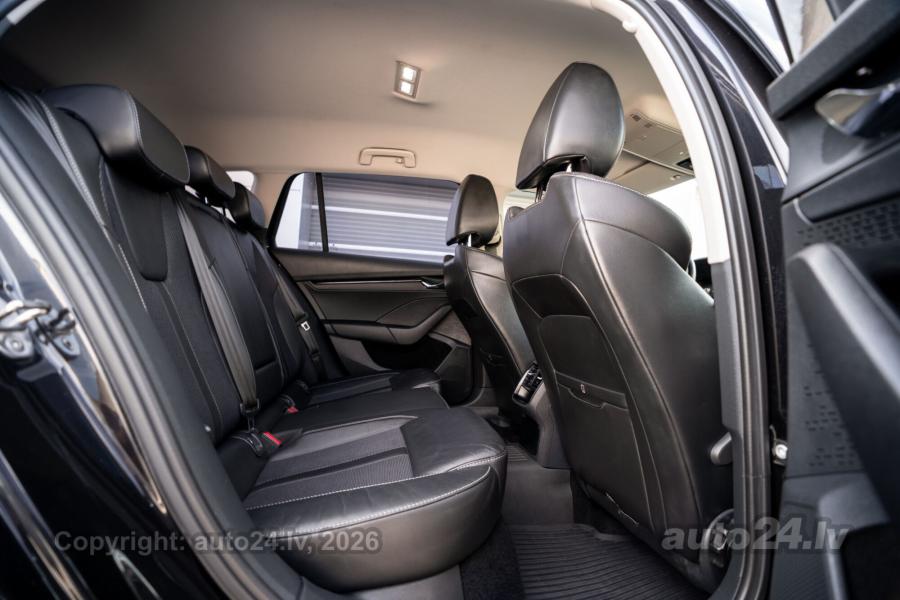 Black Skoda Octavia 2021 in Tartu, with an engine capacity of 1.50 L and mileage of 121 thousand km for 15900 €, photo 15 on AUTOMOTO.COM.LV