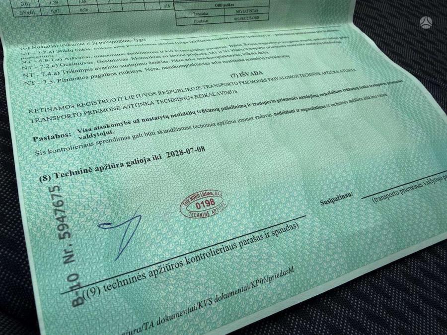 Черный Шкода Октавия 2021 в Каунас, объемом двигателя 1.97 л и пробегом 215 тыс. км за 9800 €, фото 16 на AUTOMOTO.COM.LV