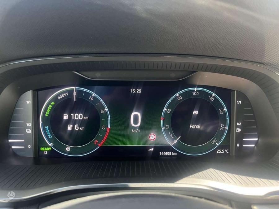 Черный Шкода Октавия 2021 в Вильнюс, объемом двигателя 1.40 л и пробегом 145 тыс. км за 17850 €, фото 19 на AUTOMOTO.COM.LV