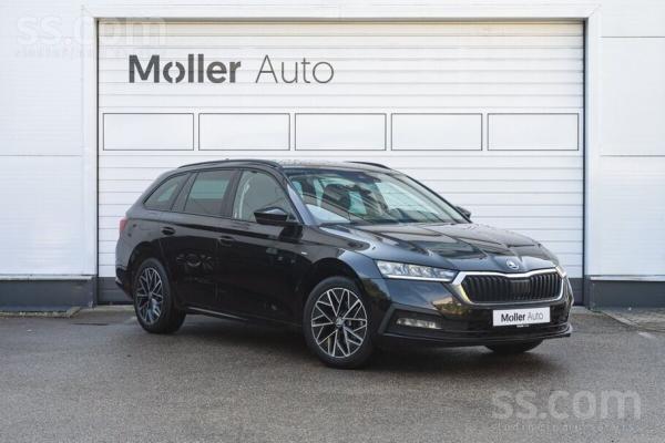 Black Skoda Octavia 2021 in Riga, with an engine capacity of 1.50 L and mileage of 125 thousand km for 16500 €, photo 2 on AUTOMOTO.COM.LV