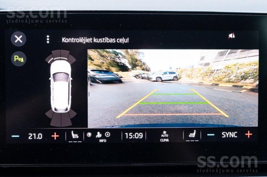 Melns Skoda Octavia 2021 Rīga, ar dzinēja tilpumu 1.50 L un nobraukumu 125 tūkst. km par 16500 €, foto 10 vietnē AUTOMOTO.COM.LV