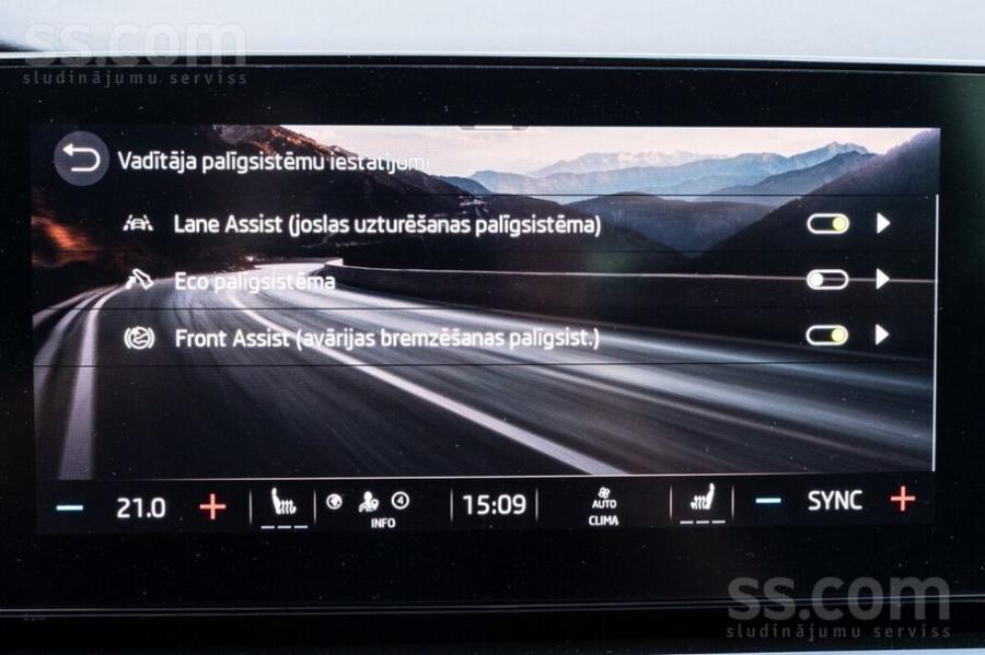 Melns Skoda Octavia 2021 Rīga, ar dzinēja tilpumu 1.50 L un nobraukumu 125 tūkst. km par 16500 €, foto 13 vietnē AUTOMOTO.COM.LV