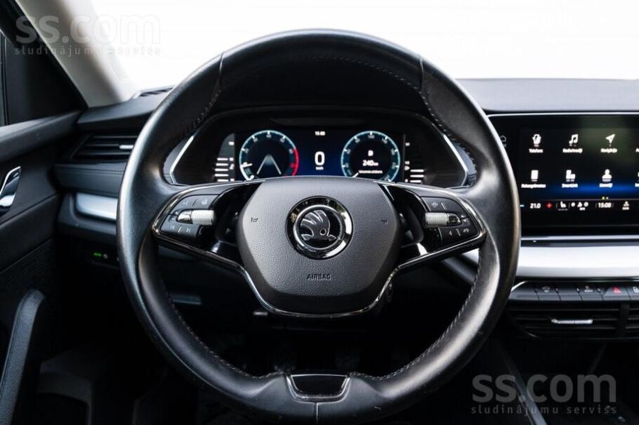 Melns Skoda Octavia 2021 Rīga, ar dzinēja tilpumu 1.50 L un nobraukumu 125 tūkst. km par 16500 €, foto 22 vietnē AUTOMOTO.COM.LV