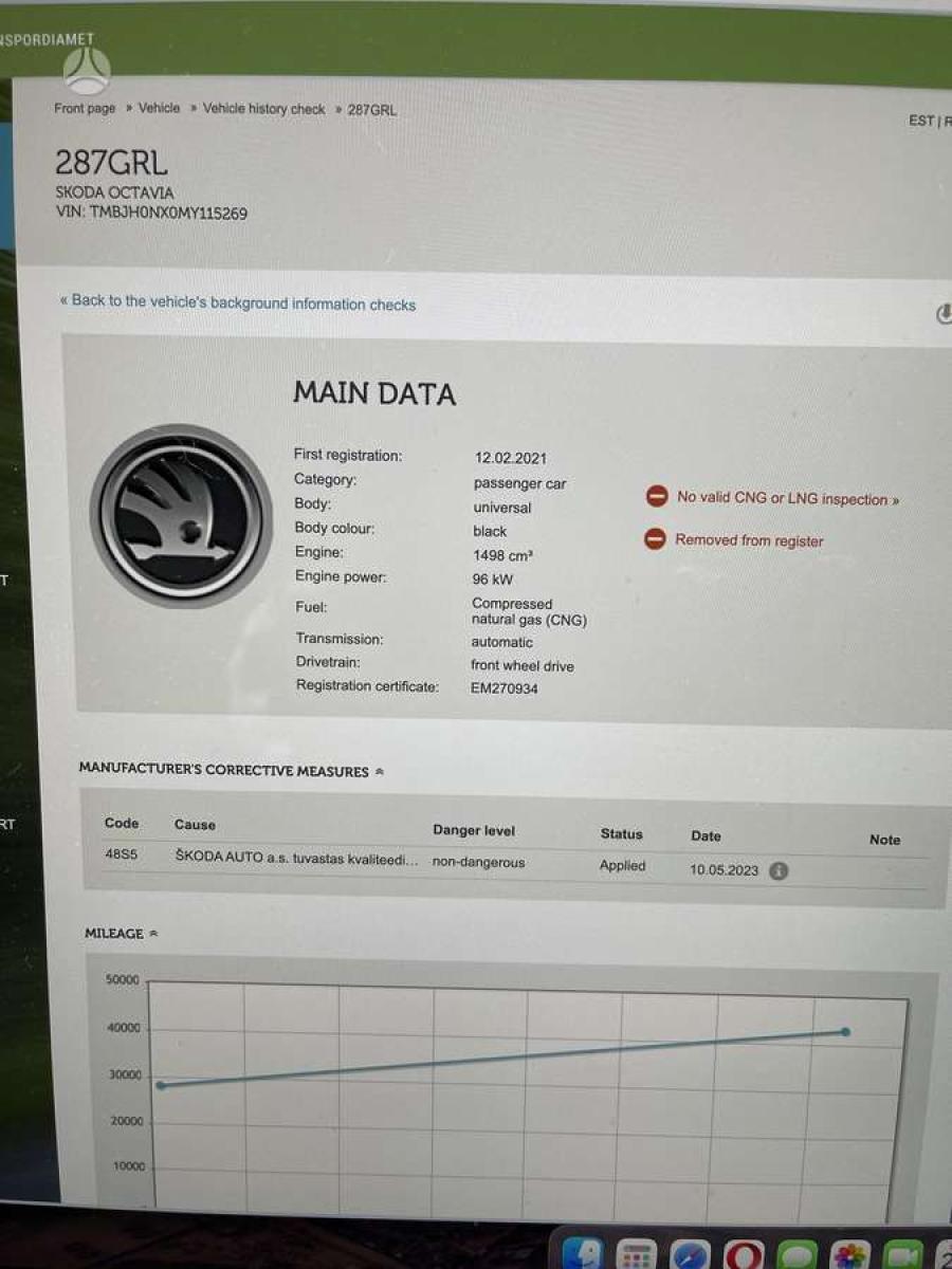 Melns Skoda Octavia 2021 Kėdainiai, ar dzinēja tilpumu 1.50 L un nobraukumu 60 tūkst. km par 14900 €, foto 46 vietnē AUTOMOTO.COM.LV