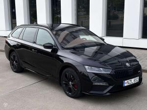 Black Skoda Octavia 2021 in Vilnius, with an engine capacity of 1.40 L and mileage of 161 thousand km for 19800 €, photo 3 on AUTOMOTO.COM.LV