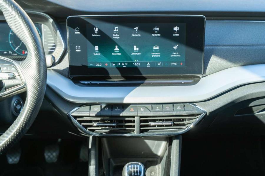 Melns Skoda Octavia 2021 Viļņa, ar dzinēja tilpumu 1.00 L un nobraukumu 280 tūkst. km par 9200 €, foto 33 vietnē AUTOMOTO.COM.LV