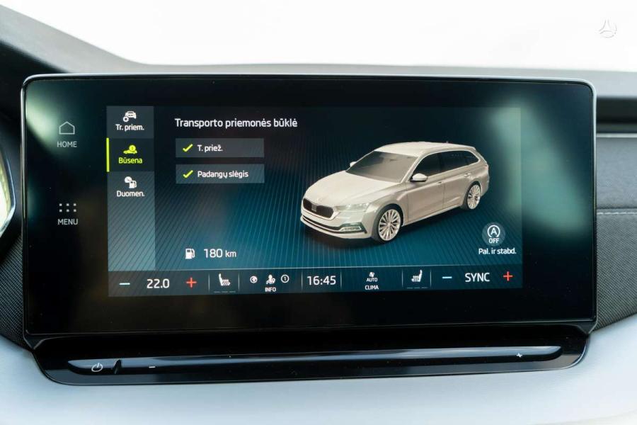 Melns Skoda Octavia 2021 Viļņa, ar dzinēja tilpumu 1.00 L un nobraukumu 280 tūkst. km par 9200 €, foto 57 vietnē AUTOMOTO.COM.LV