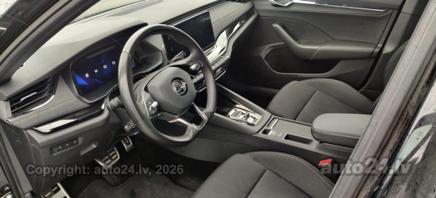 Black Skoda Octavia 2022 in Tallinn, with an engine capacity of 1.50 L and mileage of 57 thousand km for 20990 €, photo 6 on AUTOMOTO.COM.LV