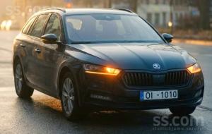 Black Skoda Octavia 2022 in Riga, with an engine capacity of 1.00 L and mileage of 150 thousand km for 14500 €, photo 5 on AUTOMOTO.COM.LV