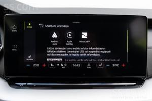 Black Skoda Octavia 2022 in Riga, with an engine capacity of 1.50 L and mileage of 103 thousand km for 18950 €, photo 15 on AUTOMOTO.COM.LV