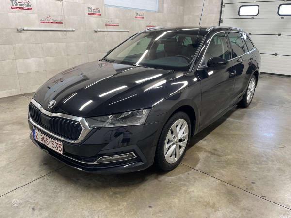 Black Skoda Octavia 2022 in Marijampole, with an engine capacity of 1.50 L and mileage of 77 thousand km for 18755 €, photo 1 on AUTOMOTO.COM.LV