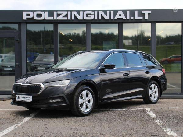 Black Skoda Octavia 2022 in Vilnius, with an engine capacity of 1.50 L and mileage of 115 thousand km for 15950 €, photo 1 on AUTOMOTO.COM.LV