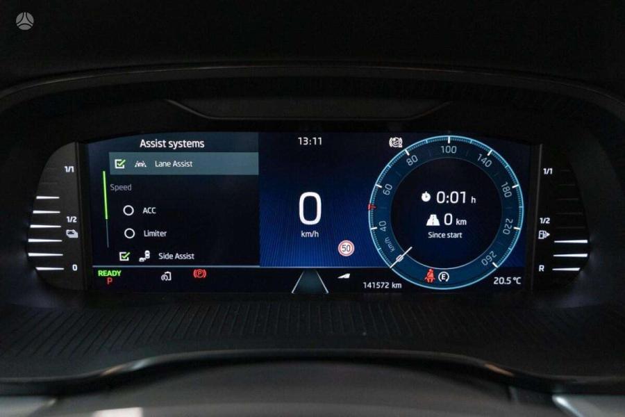 Черный Шкода Октавия 2022 в Вильнюс, объемом двигателя 1.40 л и пробегом 142 тыс. км за 18500 €, фото 12 на AUTOMOTO.COM.LV