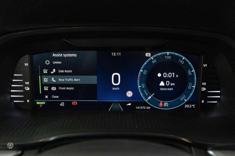 Черный Шкода Октавия 2022 в Вильнюс, объемом двигателя 1.40 л и пробегом 142 тыс. км за 18500 €, фото 13 на AUTOMOTO.COM.LV