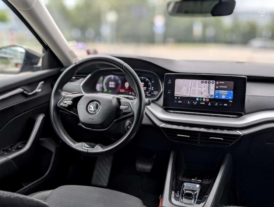 Melns Skoda Octavia 2022 Viļņa, ar dzinēja tilpumu 1.40 L un nobraukumu 172 tūkst. km par 15500 €, foto 12 vietnē AUTOMOTO.COM.LV